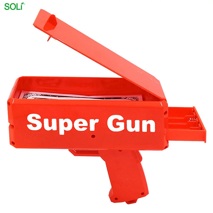 Hot Sale Toy Money Gun Party Money Spray Gun Toy - SL2002