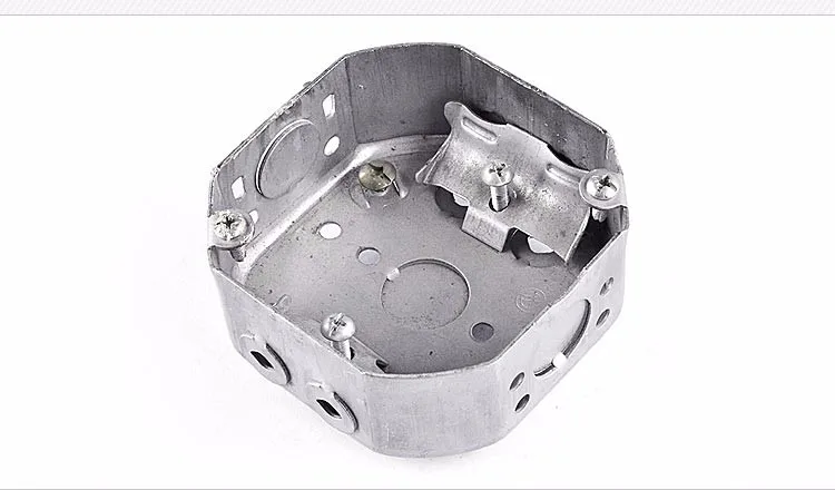 Flexible American Standard Junction Box Metal Outlet Box Octagonal ...