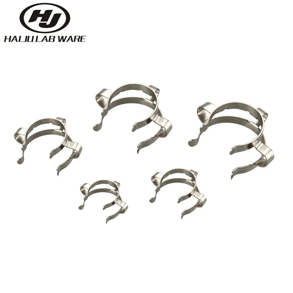 HAIJU LAB Laboratory Plastic Clip,Lab Keck Clamp Use for Glass Ground ...