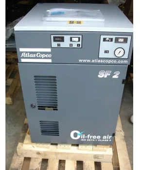 Atlas Copco Oil Free Air Compressor Sf4 - Buy Oil Free Compressor,Atlas Copco Compressor,Sf 4 ...
