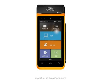 Mf919 Smart Pos Machine Pos Terminal With Touch Screen Support 1d/2d ...