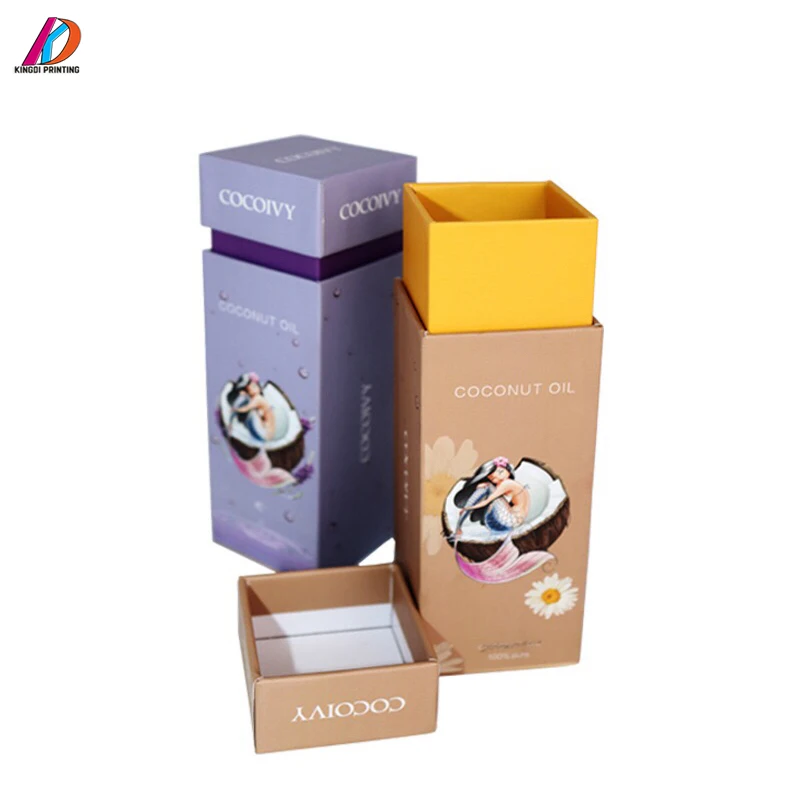Custom Shaped Triangle Tube Packaging - Eco-Friendly Gift Box