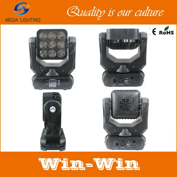 Mega Prolites 3x3 Led matrix Beam Moving Head Stage Light Fixture with ...