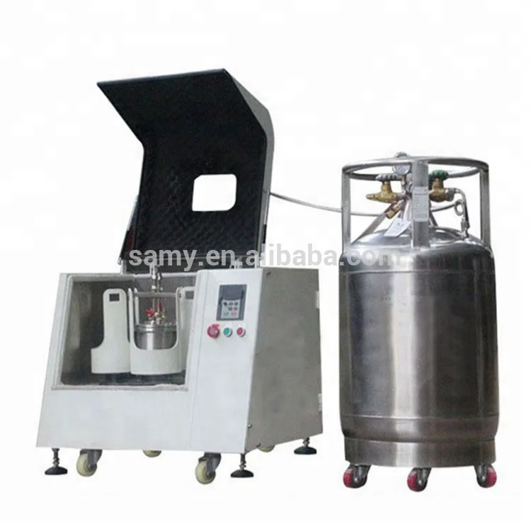 Cryogenic Pulverizer Planetary Liquid Nitrogen Laboratory Ball Mill For ...
