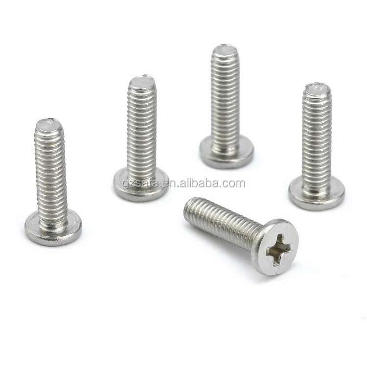 Iso 7048 Cross Recessed Phillips Cheese Head Machine Screws M2.5 M3 M4 ...