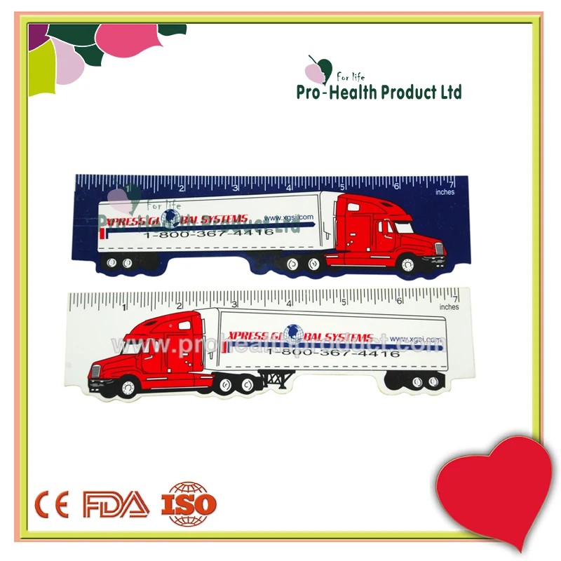 Promotional Plastic Customized Shape Truck Shape Ruler - Buy Truck ...