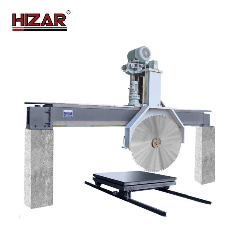 Hizar Integral Gantry Type Circular Saw Stone Cutting Machine - Buy ...
