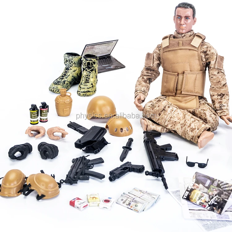 12'' American Soldiers Special Forces Action Figures Set