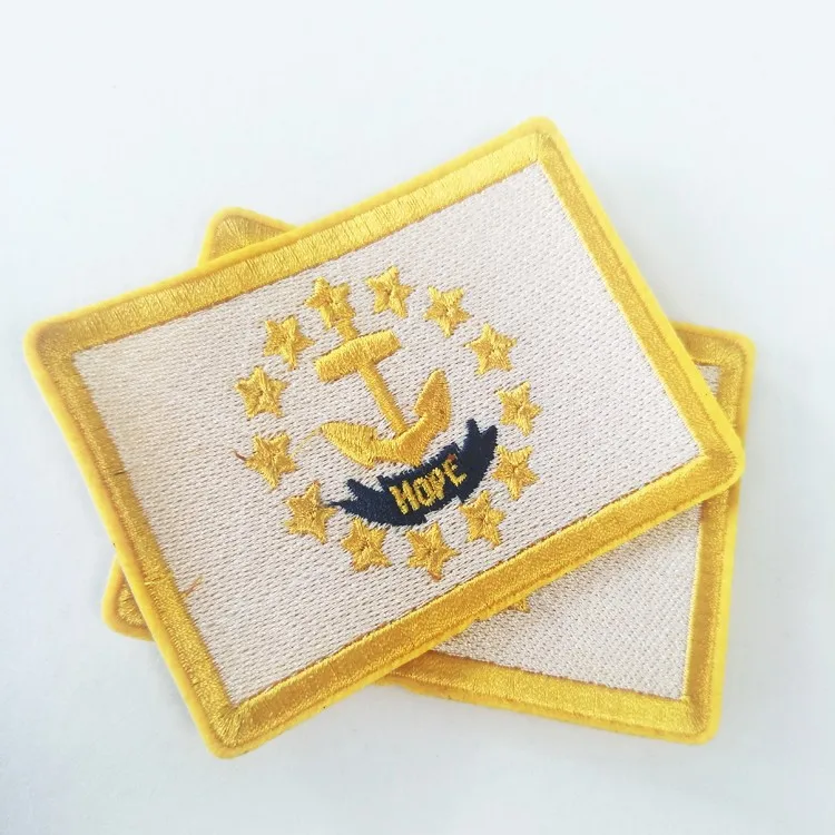Custom Embroidery Patches Iron On School Logo Patch Embroidery Logo ...