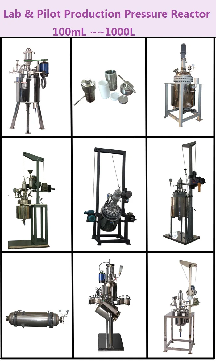 500L Plug Flow Industrial Fixed Bed Reactor - Durable & Efficient