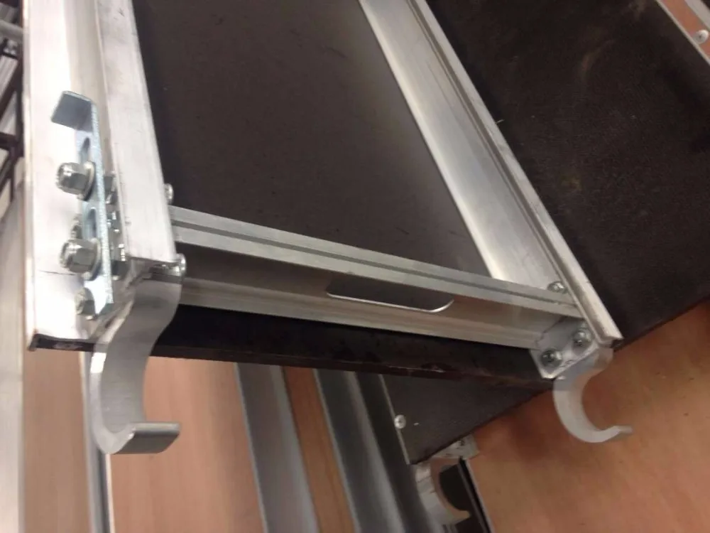 Anti-slip All Aluminum Scaffolding Planks for Construction