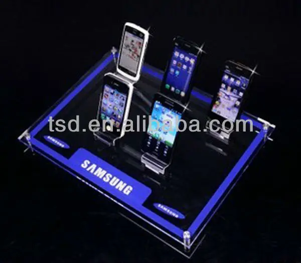 Hot Sale Acrylic Mobile Phone Display Stand,Mobile Phone Display Table ...