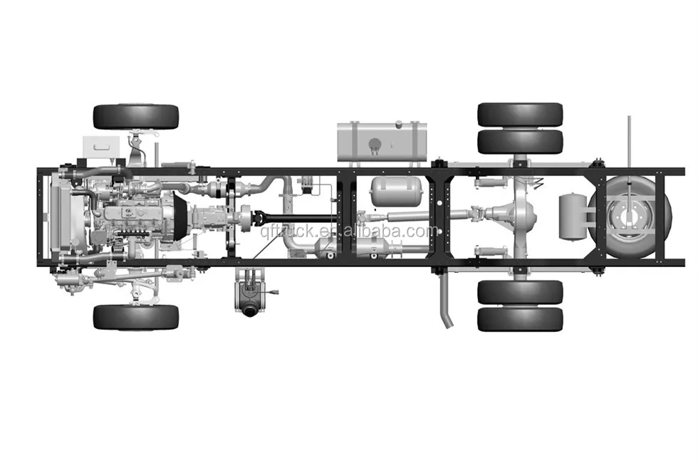 5m Bus Frame Chassis for Sale - Euro 3 Emission Standard