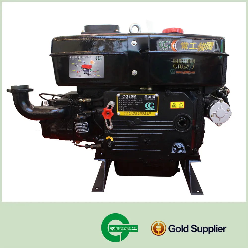 Single Cylinder Diesel Engine Zs1125 Water Cooled Agricultural ...