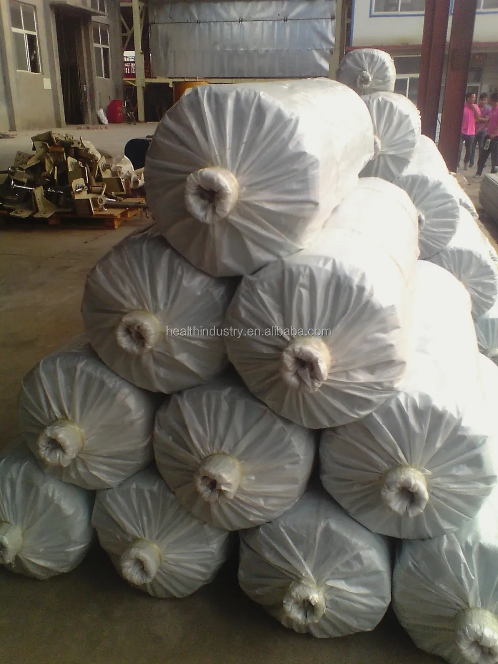 White/black Color Silo Cover,Silage Sheeting Cover For Agriculture ...
