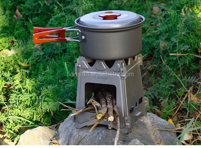Portable Stainless Steel Triangle Wood Stove Alcohol Stove Triangle ...
