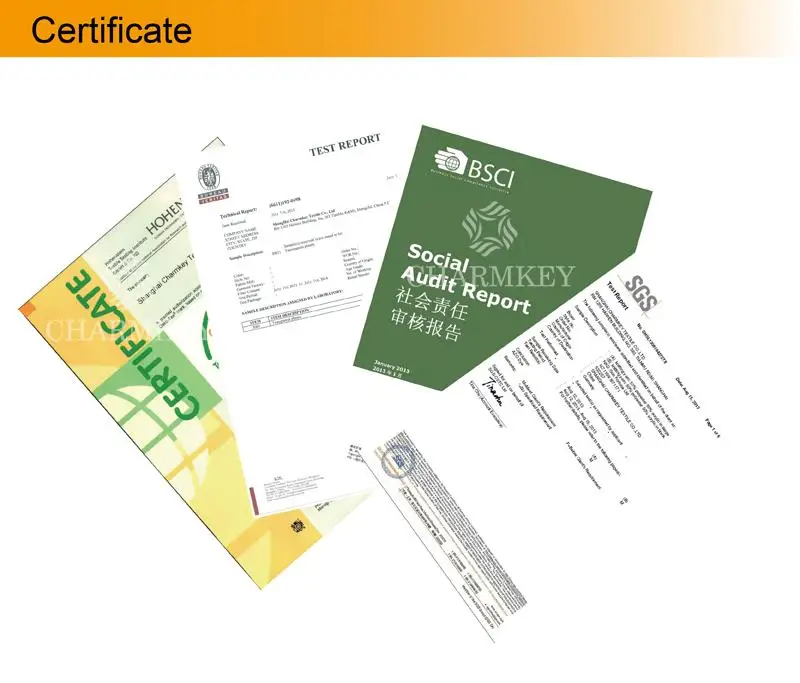 Factory-Certificate - Shanghai Charmkey Textile Co., Ltd.