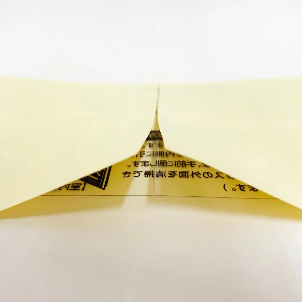 Custom Slit Back Label Sticker Adhesive Back Cutting Sticker Label ...