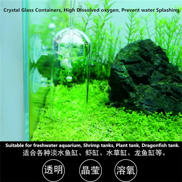 Tg-26 Aquarium Glass Air Diffuser Glass Dissolved Oxygen Glassware Stop ...