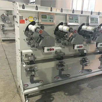 Automatic Embroidery Thread Rewinding Machine / Cone Winder For Textile ...