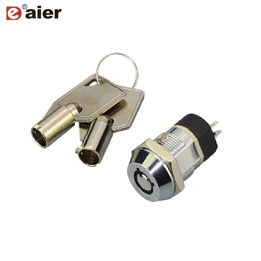 3 Position Keylock Switch - DAIER Keyswitch 19MM (ON) ON (ON)