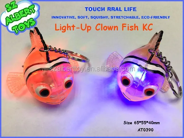 Plastic Clown Fish Light-up Toys - Buy Light-up Toys,Plastic Nemo Fish ...