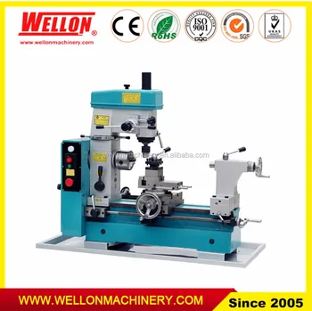 Wellon Machinery Combination Machine Lathe/drill/mill Hq400/3b - Buy ...