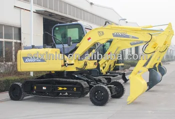 Track-wheel Excavator Crawler-wheel Excavator Track-tire Excavator ...