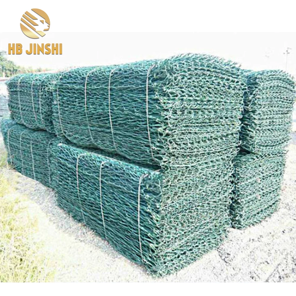 CE Certified PVC Coated Woven Gabion Boxes for Construction