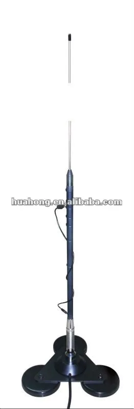 7.05M HF Base Mobile Car Whip Antenna - 3.75M Stainless Steel CB Radio ...