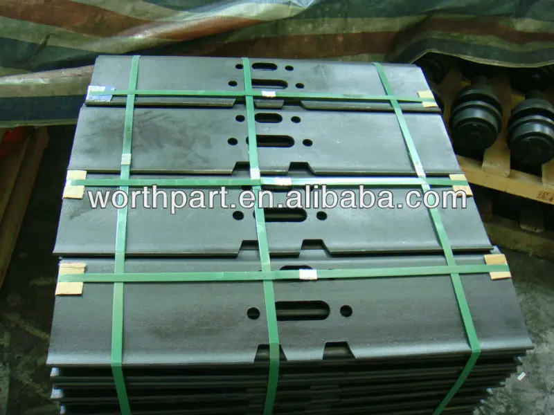 PC200-3 Excavator Triple, Double Grouser Track Shoe Steel