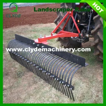 Farm Machinery 3 Point Hitch Land Leveler Rake - Buy Leveler Rake ...