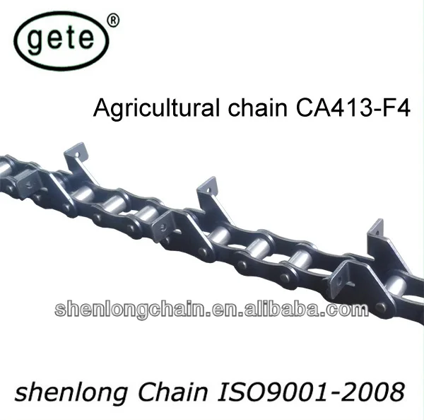 Agricultural Elevator Chain Ca413,Pitch 41.3mm With V5 Attachments ...