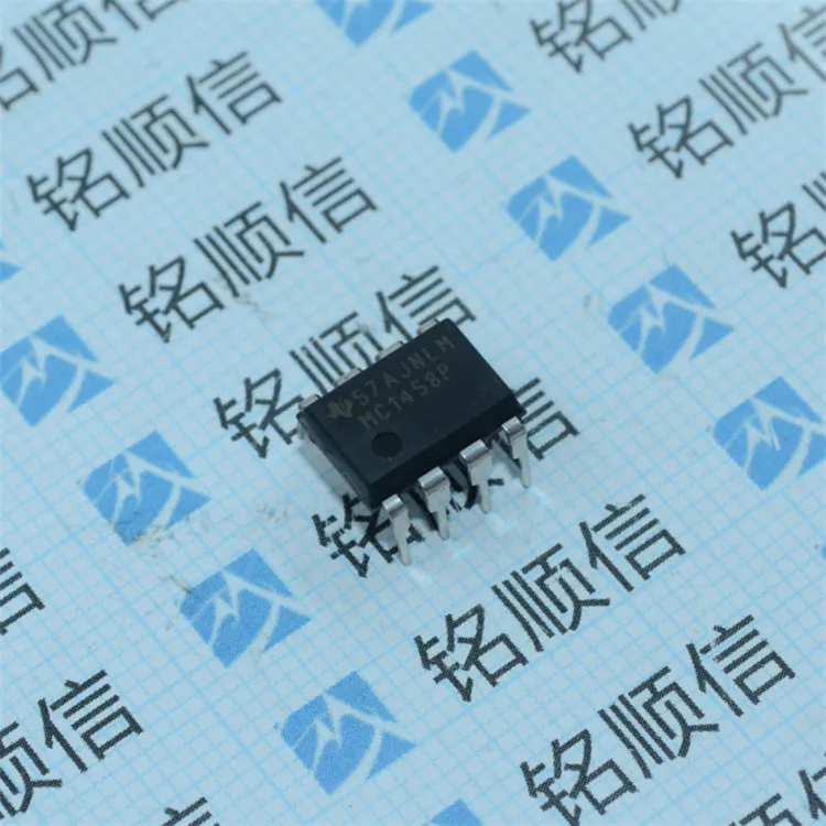 Operational Amplifier Chips Mc1458p Dip8 New And Original - Buy Mc1458p,Original New Ic ...