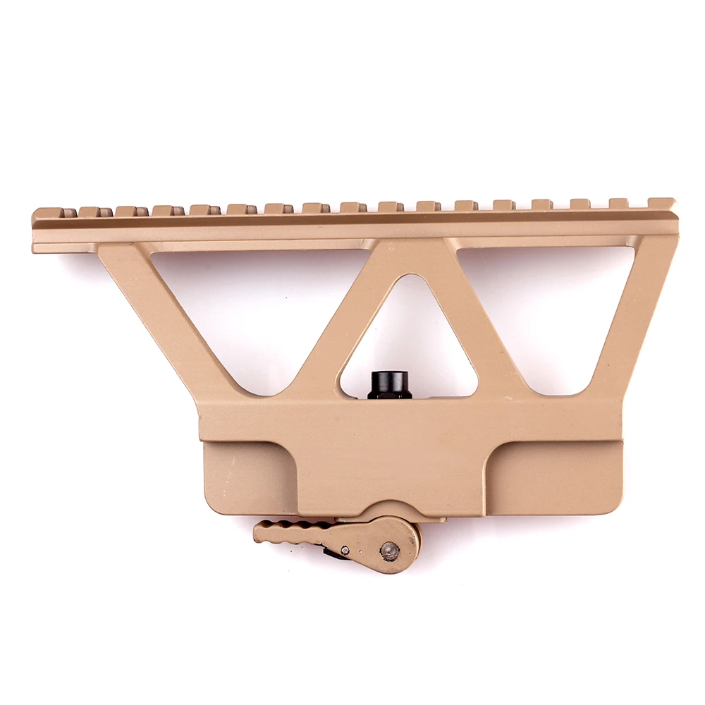 Ohhunt Quick Detach Picatinny-style Matte Ak-74 Ak-47 Side Rail Scope ...