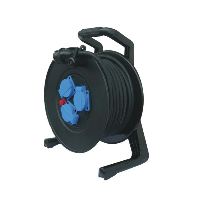 Auto-rewind Cable Reel Automatic Retractable Electric Cable Reel Cord ...