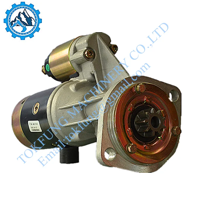 Starter Motor 24v 9t 8-94423452-0 8944234520 894423-4520 For Isuzu 4ja1 ...