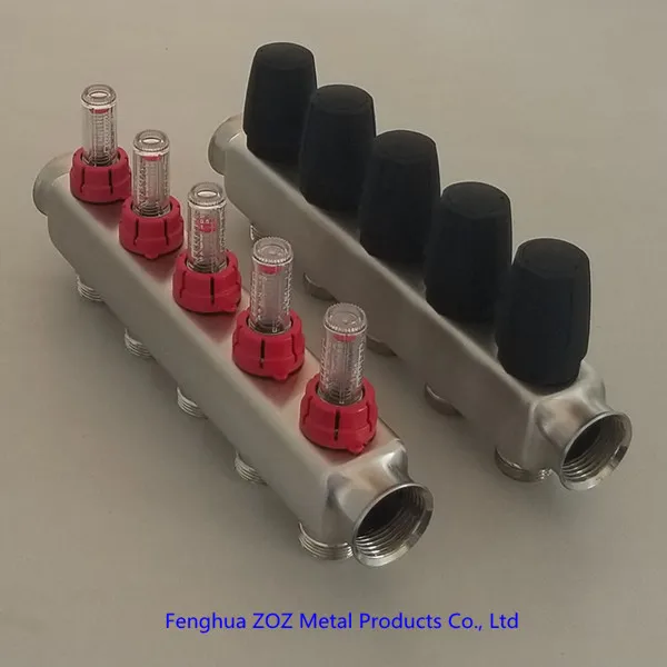 Stainless Steel 304 Bar Manifold For Heating And Plumbing Systems - Buy ...