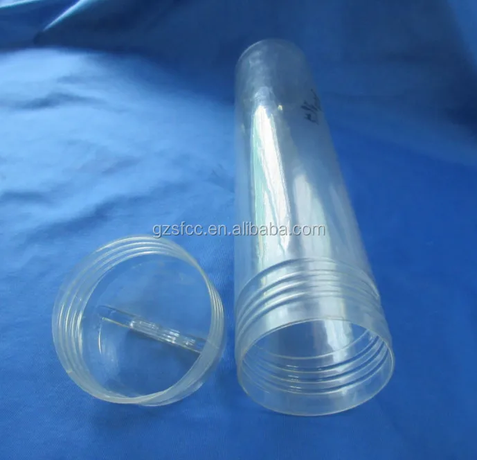 Clear Plastic Tubes With Screw Tip - Buy Hanging Plastic Tubes,Clear ...