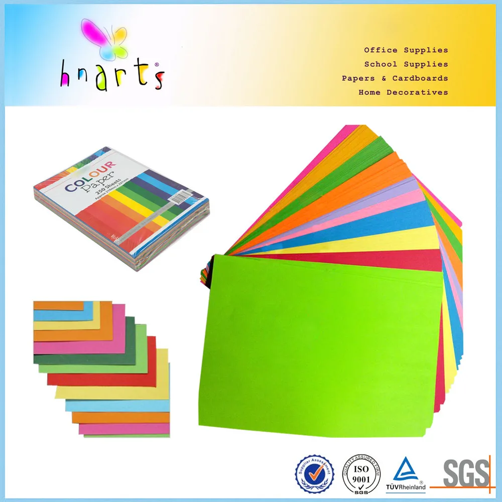 A4 Color Paper For Printing 75gsm,A4 Color Copy Paper 75gsm - Buy Color ...