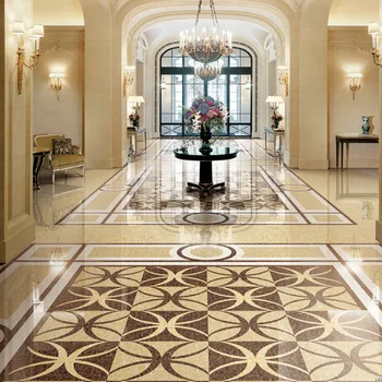 Shiny Gold Color Porcelain Polished Ceramic Floor Tile - Buy Polished ...