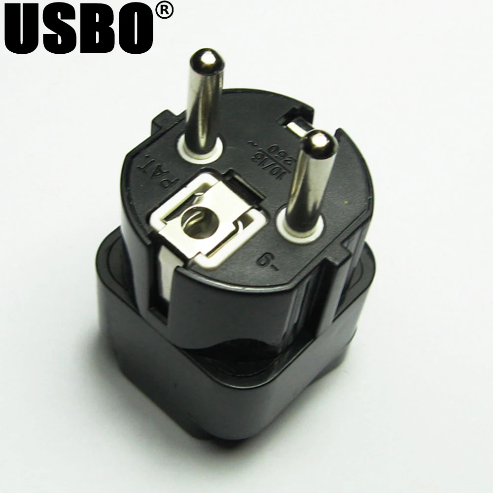 10~16a 250v Ce Rohs Euro. Style Germany Universal Travel Plug Adaptor ...