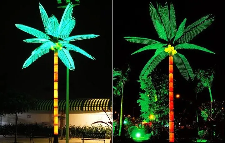 LED Lighted Coconut Palm Tree - Perfect for Landscaping Decor
