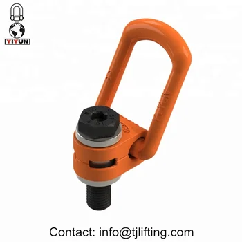 Side Pull Swivel Hoist Ring Use Forged 42cr Mo Alloy Steel With Rotated ...