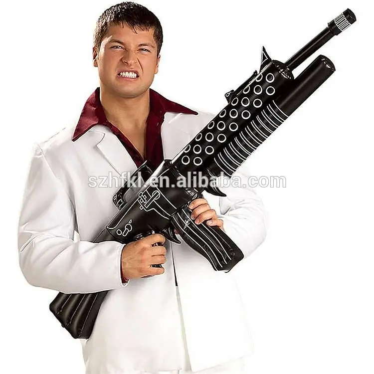 Inflatable Camouflage Rifles - Fun, Durable, and Eco-friendly