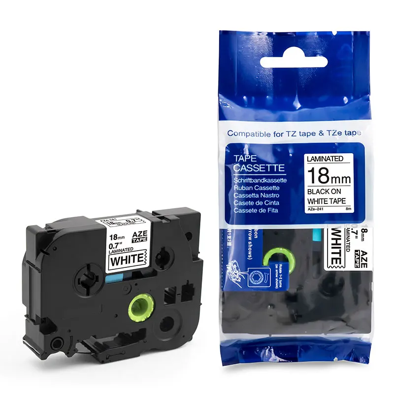 Aimo Aze-241 Labeling Tape - Compatible Brother Tze241