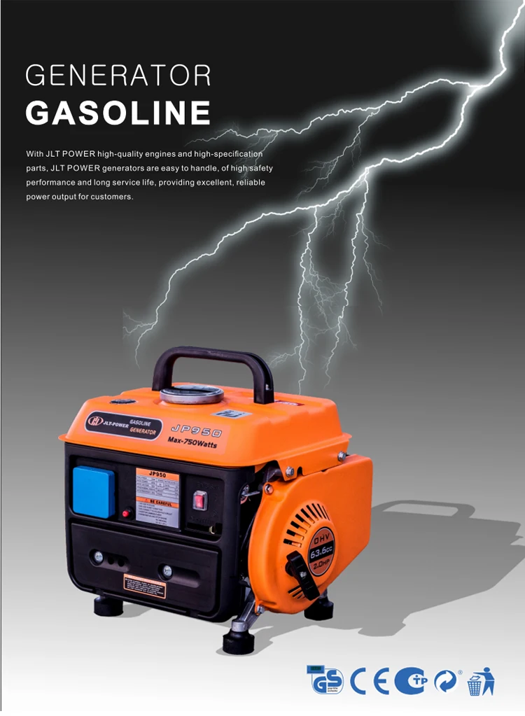 Jlt Power 2-stroke 650w Portable Petrol Generator For Home Use - Buy ...