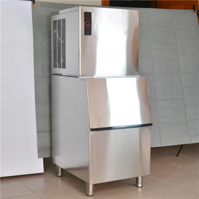 Big Capacity Cube Ice Machine With Big Storage Bin - Buy Ice Maker,Ice ...