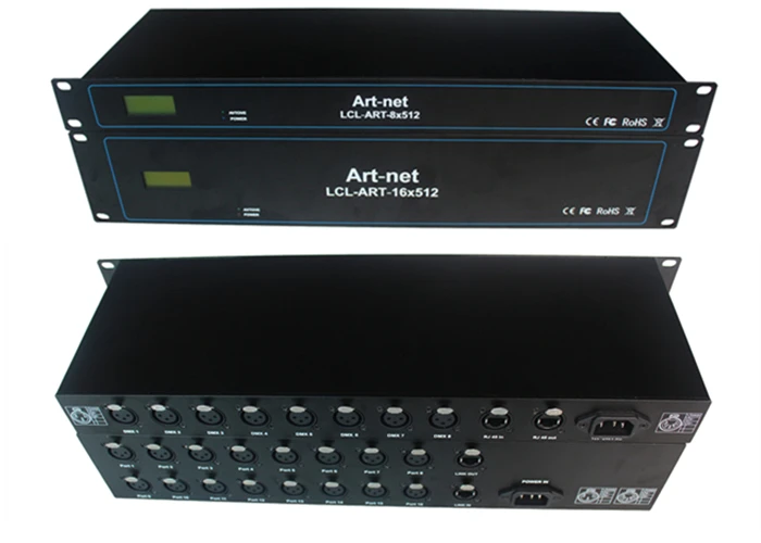 Matrix Supported DMX 1/2/8/16 Channels Artnet LED Controller
