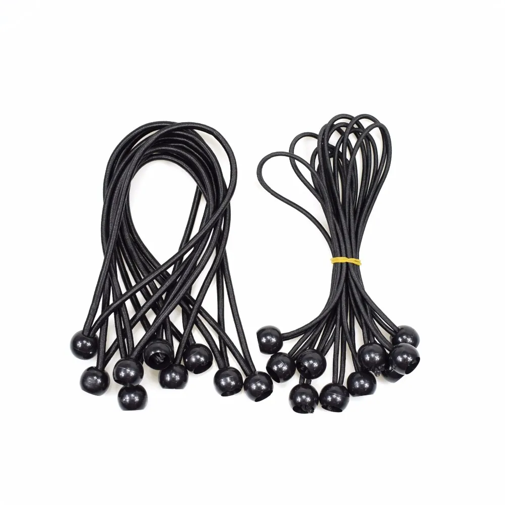 High Duty 5mm*15cm Latex Shock Cord Elastic Bungee Cord Loop with Ball ...